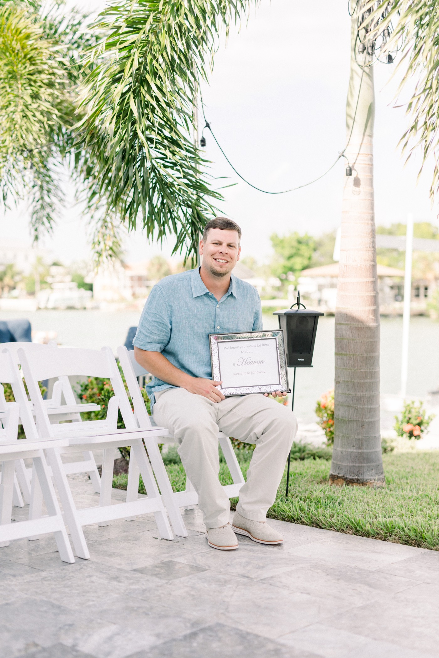 Backyard Wedding in Clearwater, FL | Chelsey and Hunter