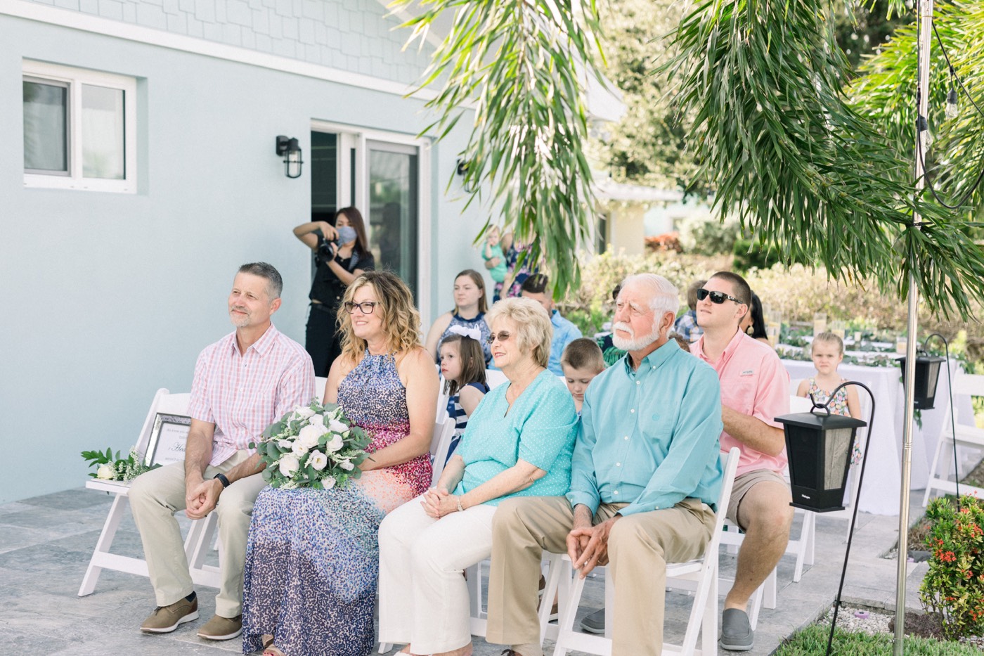 Backyard Wedding in Clearwater, FL | Chelsey and Hunter