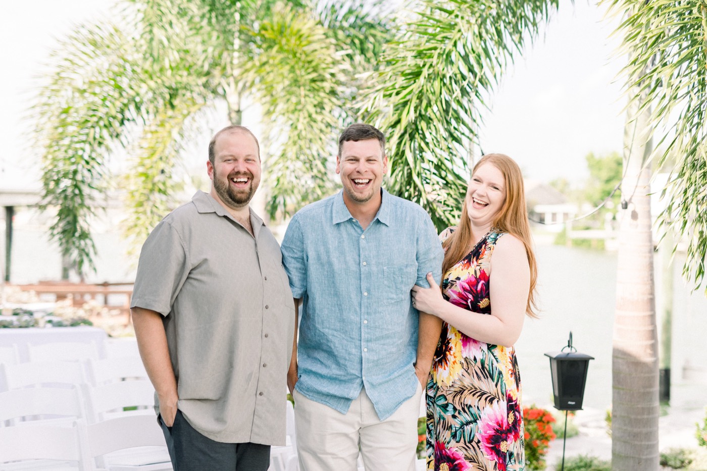 Backyard Wedding in Clearwater, FL | Chelsey and Hunter